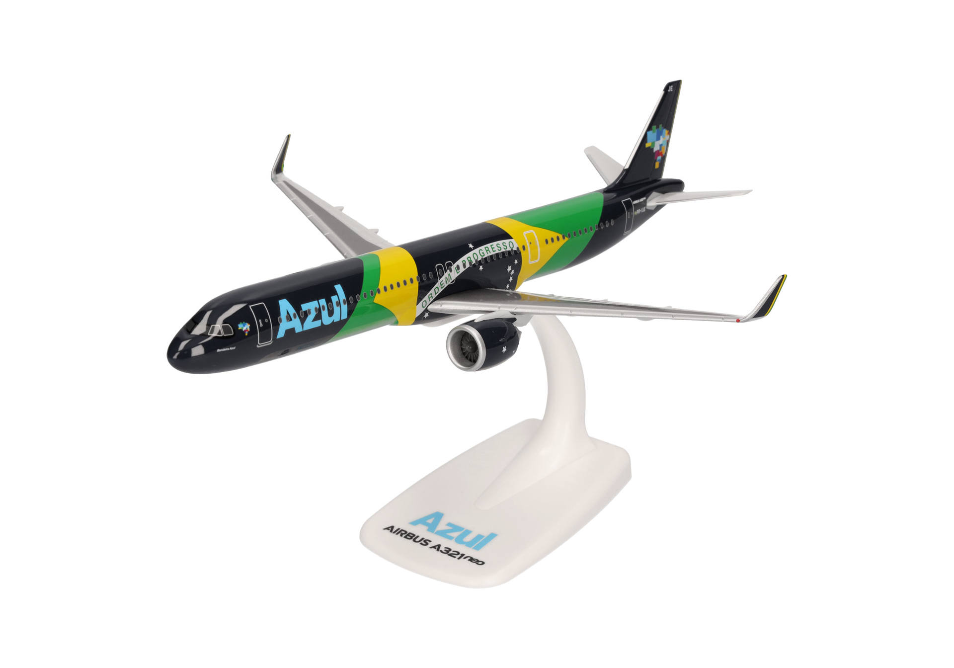 Herpa Azul Brazilian Airlines Airbus A321neo “Brazilian Flag livery ...